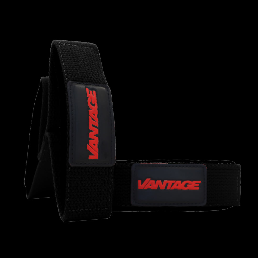 Double Loop Lifting Straps Black – Vantage Strength